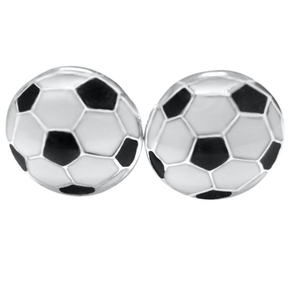 Kiola Designs | Accessories | Soccer Ball Cufflinks | Poshmark